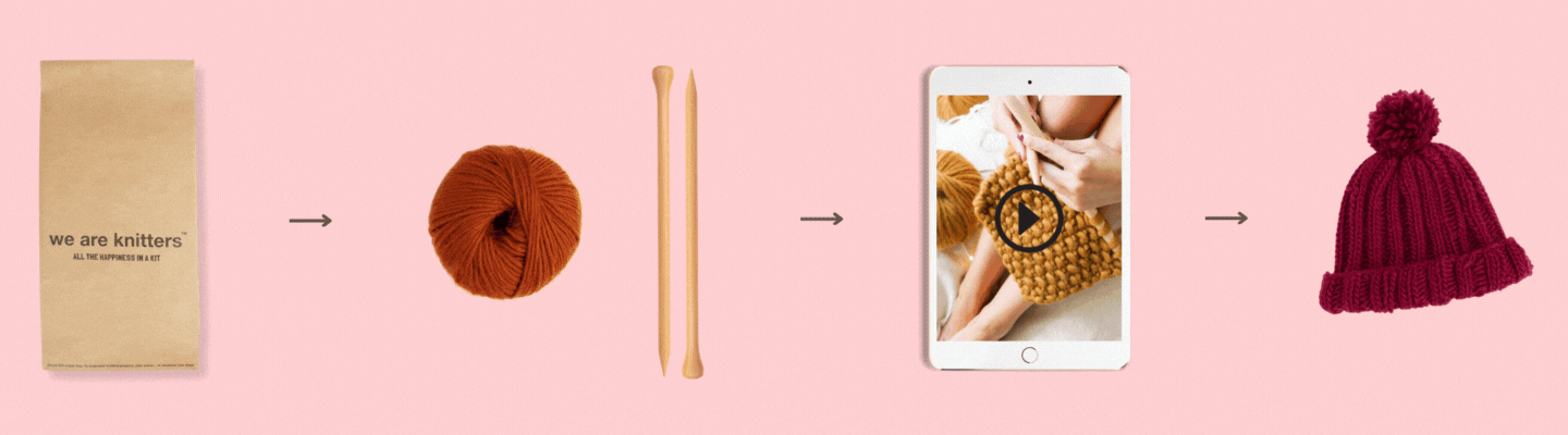 We Are Knitters: craft your joy with yarn and easy and advanced patter ...